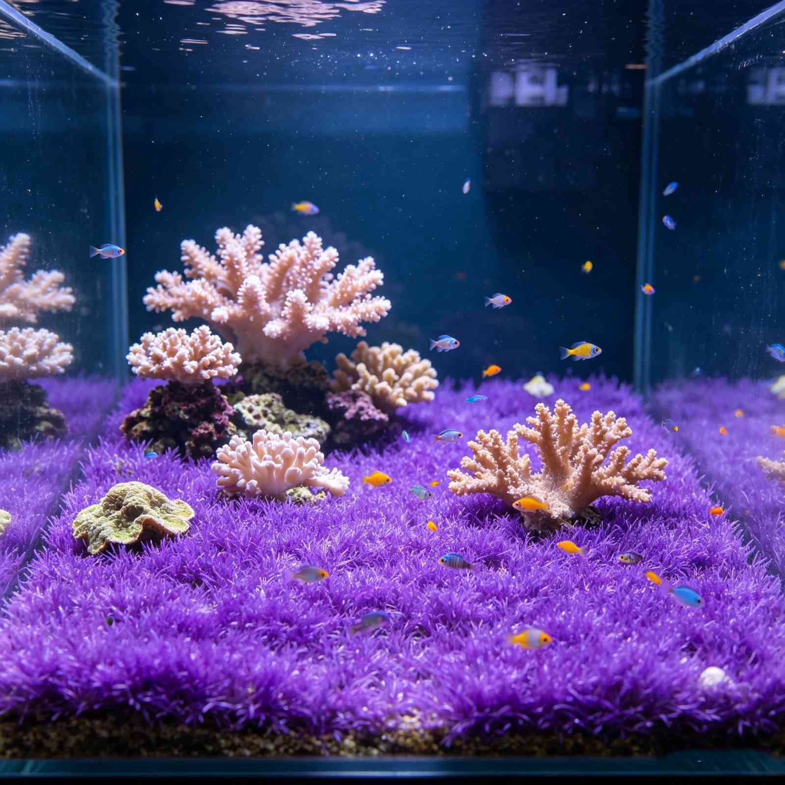 Artificial Aquatic Grass Mat, Dense Simulated Turf Carpet, Waterproof ...