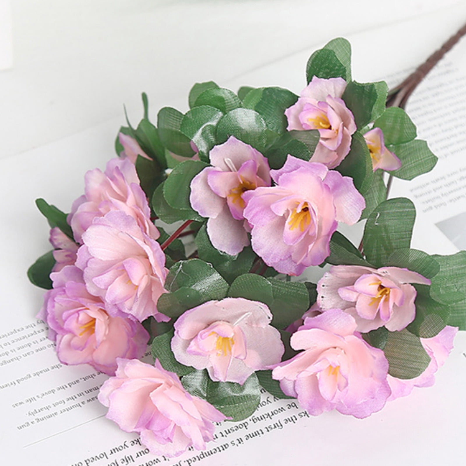 Artificial Azalea Flowers - Faux Silk Floral Arrangements for Wedding ...