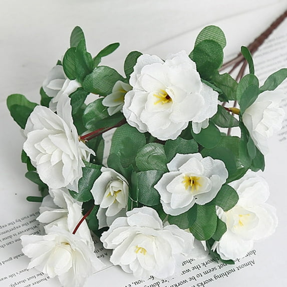 Artificial Azalea Flowers Wedding Decorations Living Room Ornaments ...