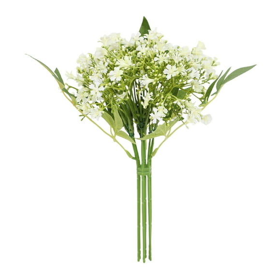 Artificial Baby's Breath Bouquet, Faux Gypsophila Bridal Bouquet for ...
