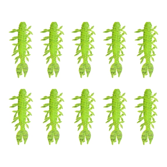 Artificial Baits TPE Fishing Baits Feature Curved Tail Design Enhances ...