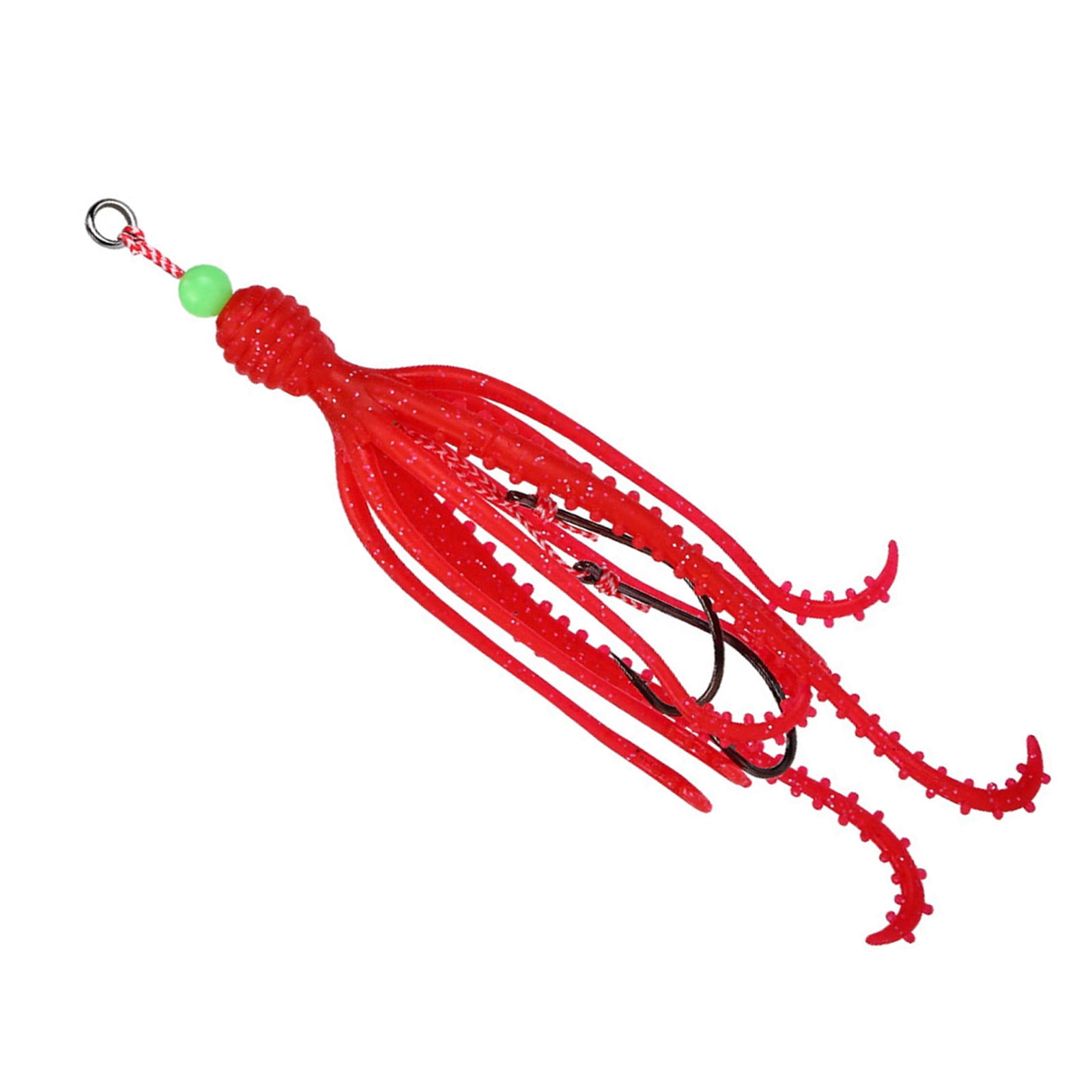 Artificial Baits with Double Barbed Hook Squid Skrit Lure 15cm 10g ...