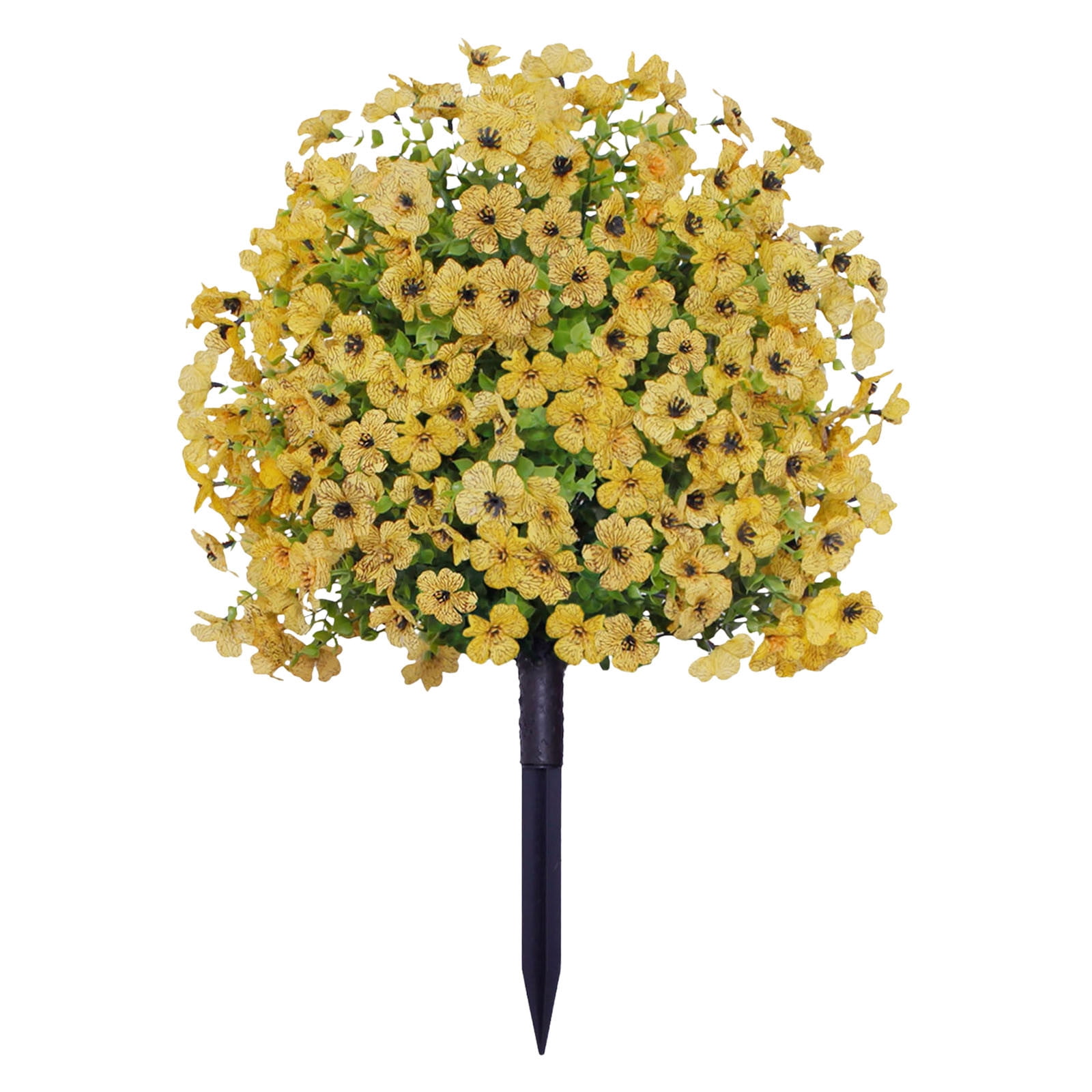 Artificial Ball Topiary Trees for Outdoor, Faux Artificial Shrubs Tree ...