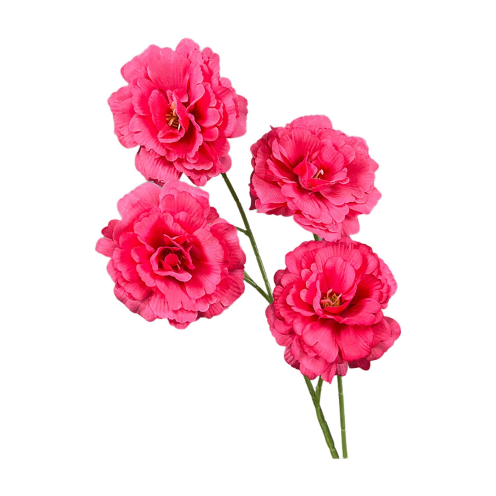 Artificial Balloon Flower Bouquet 4 Heads Lifelike Faux Platycodon ...