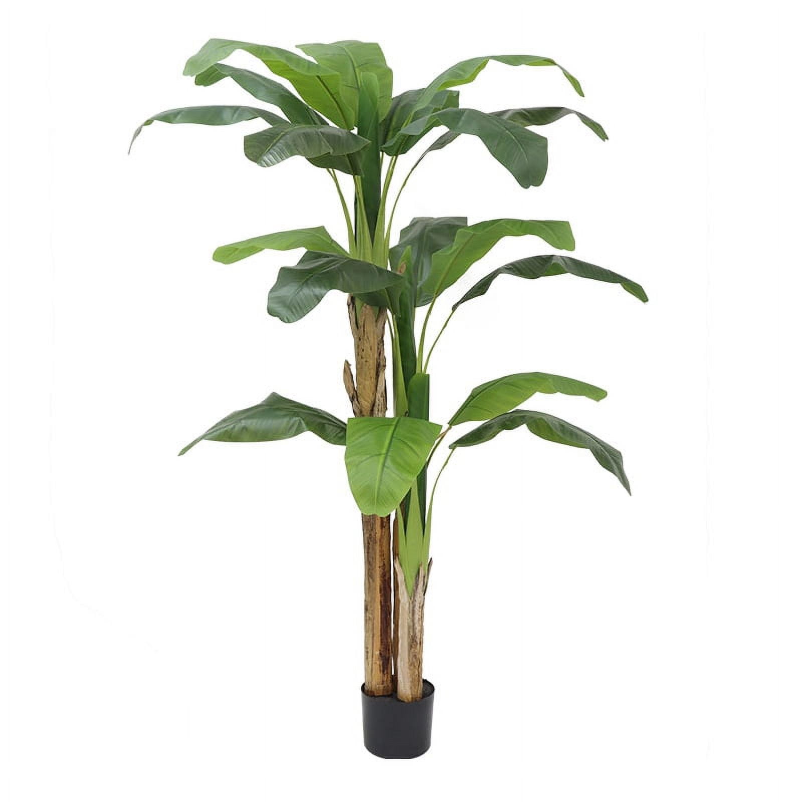 Artificial Banana Tree 6FT, Tall Fake Plants for Indoor Outdoor Decor ...