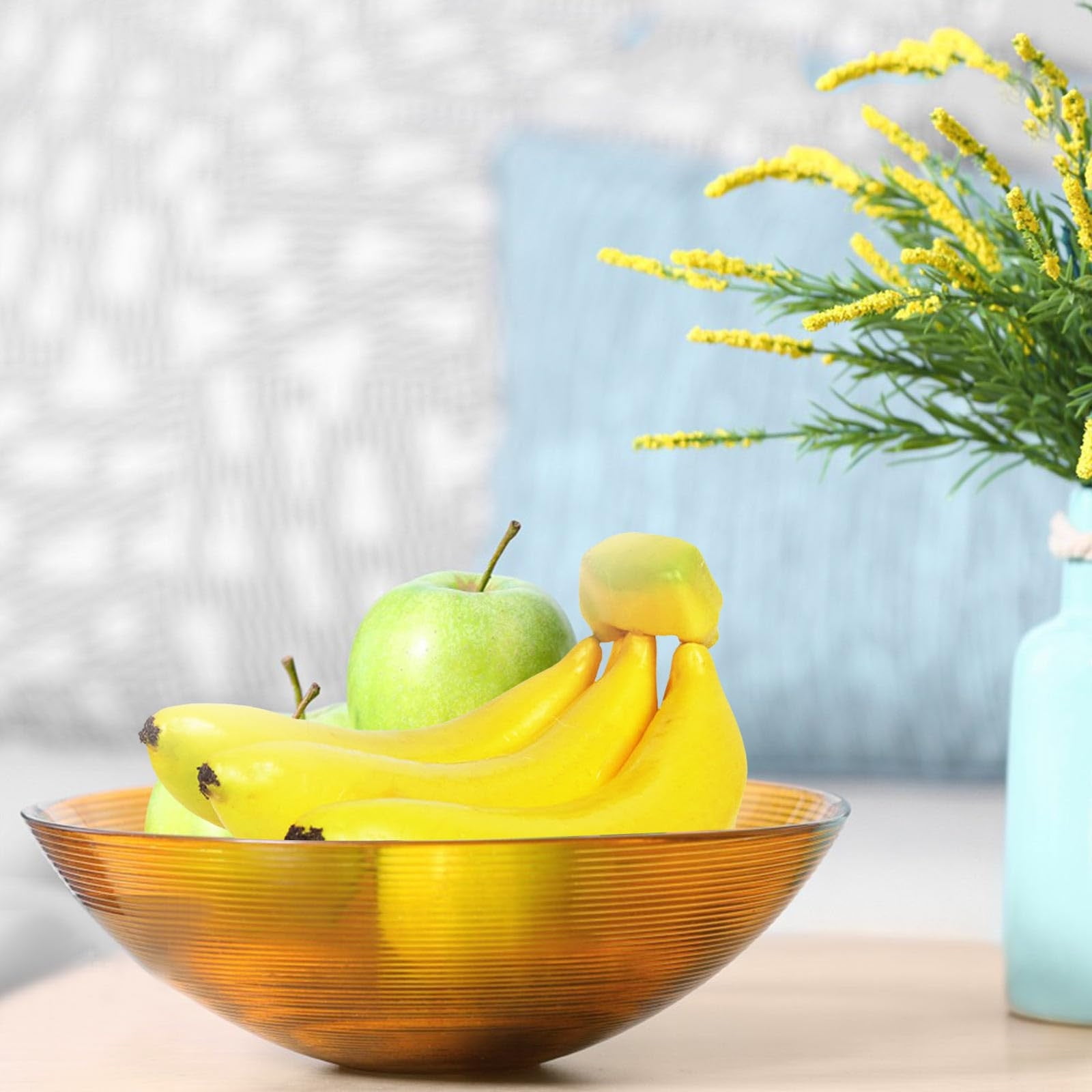 Artificial Bananas, 9 Heads Banana Prop, Fake Banana Bunch, Artificial ...