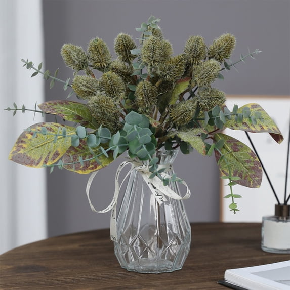 Artificial Banksia Bouquet, Realistic Plastic Floral Arrangement ...