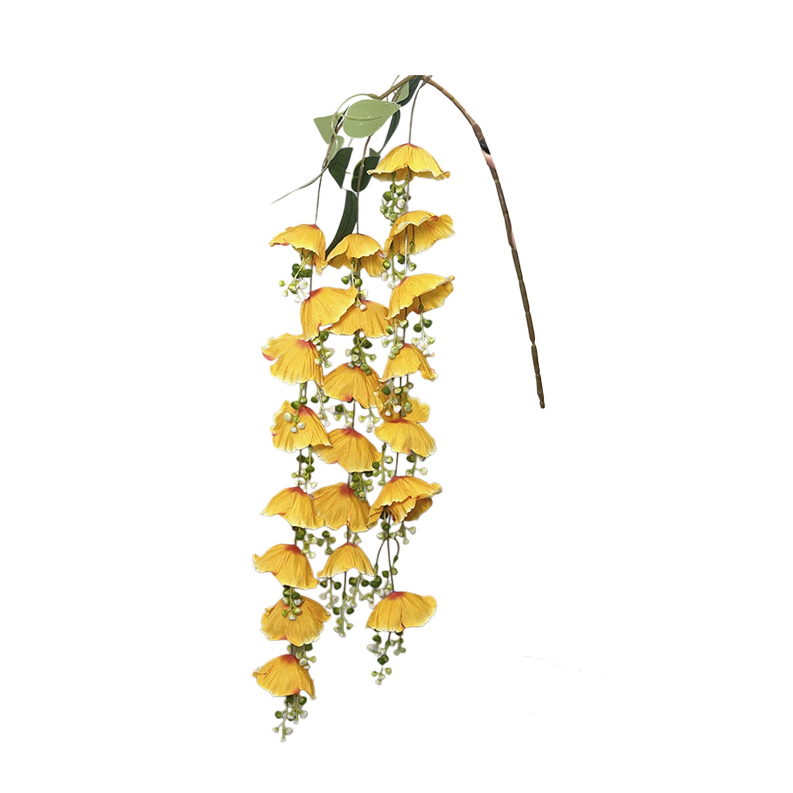Artificial Bellflowers Faux Flowers Plants for Outdoor Outside Summer ...