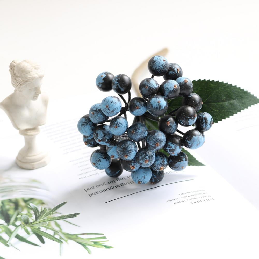 Artificial Berries, 1PC Simulation Flowers Lifelike Berries with Stems ...