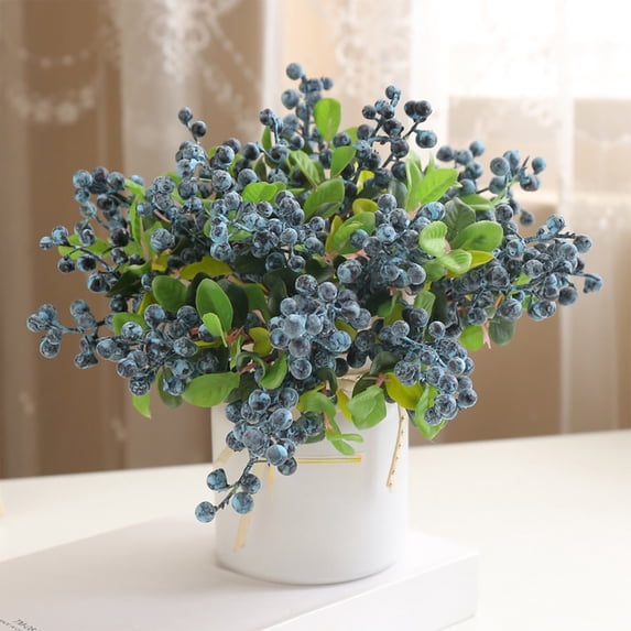 Artificial Berry Branch Decoration, Simulation Fruit Stem for Christmas ...