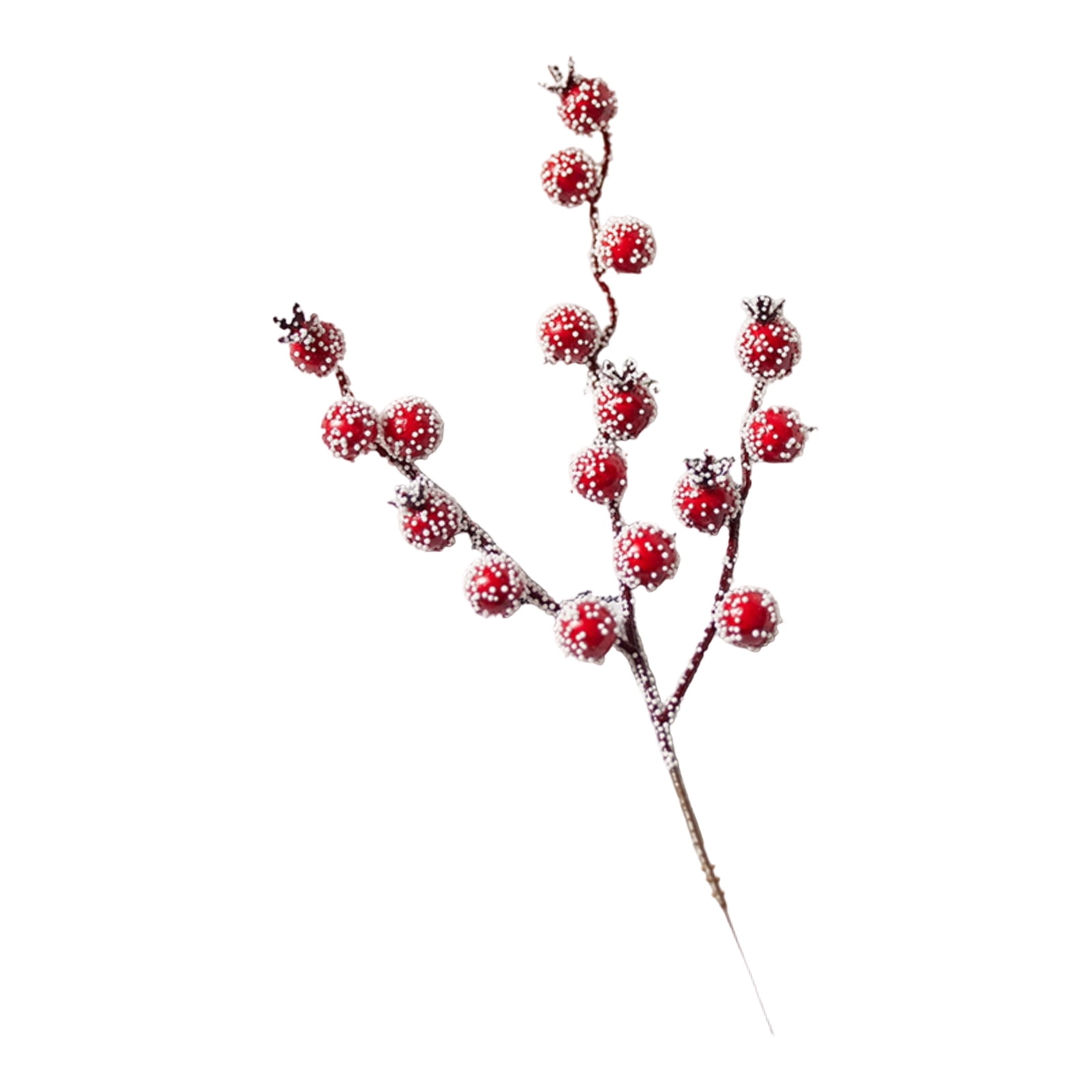Artificial Berry Branch Realistic Faux Berry Stem Decorative Plant for ...