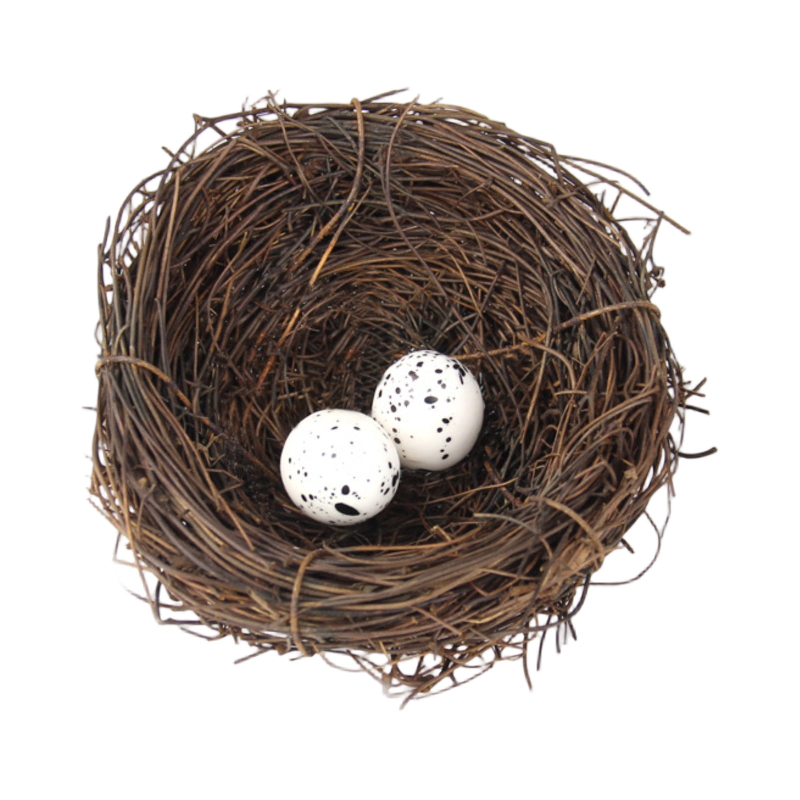 Artificial Bird Nest with Decorative Egg Natural Twig Material ...