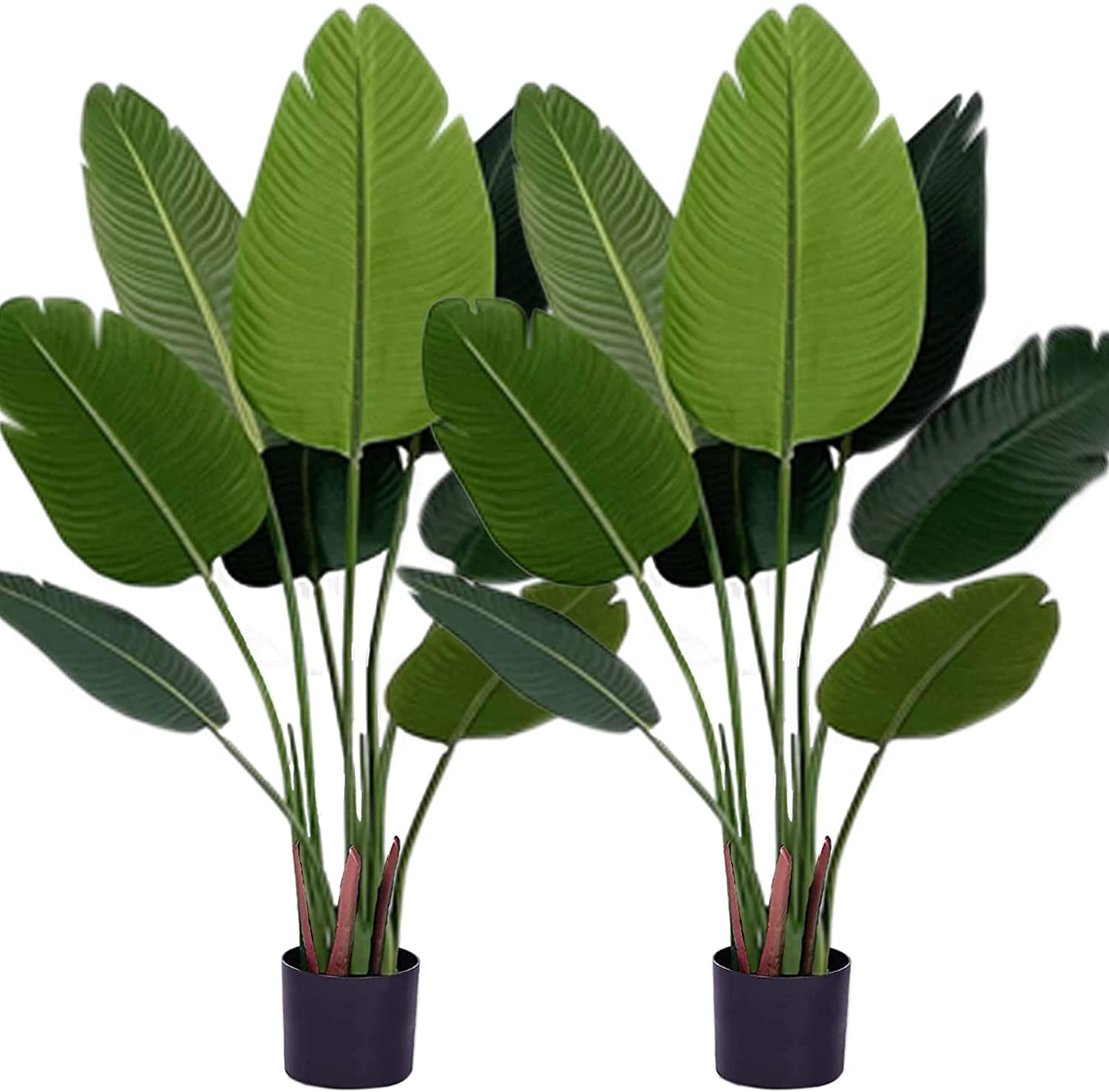 Artificial Bird of Paradise Plant-Faux Silk Tree - Tall Fake Tree for ...