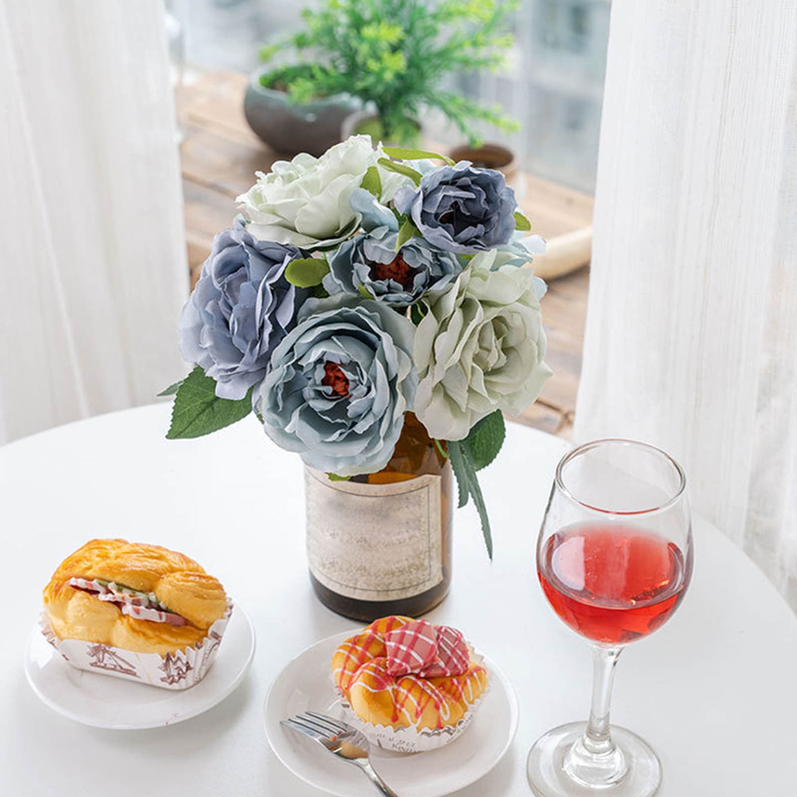 Artificial Bloom, Realistic Handmade Wedding Flower, Decorative Home ...