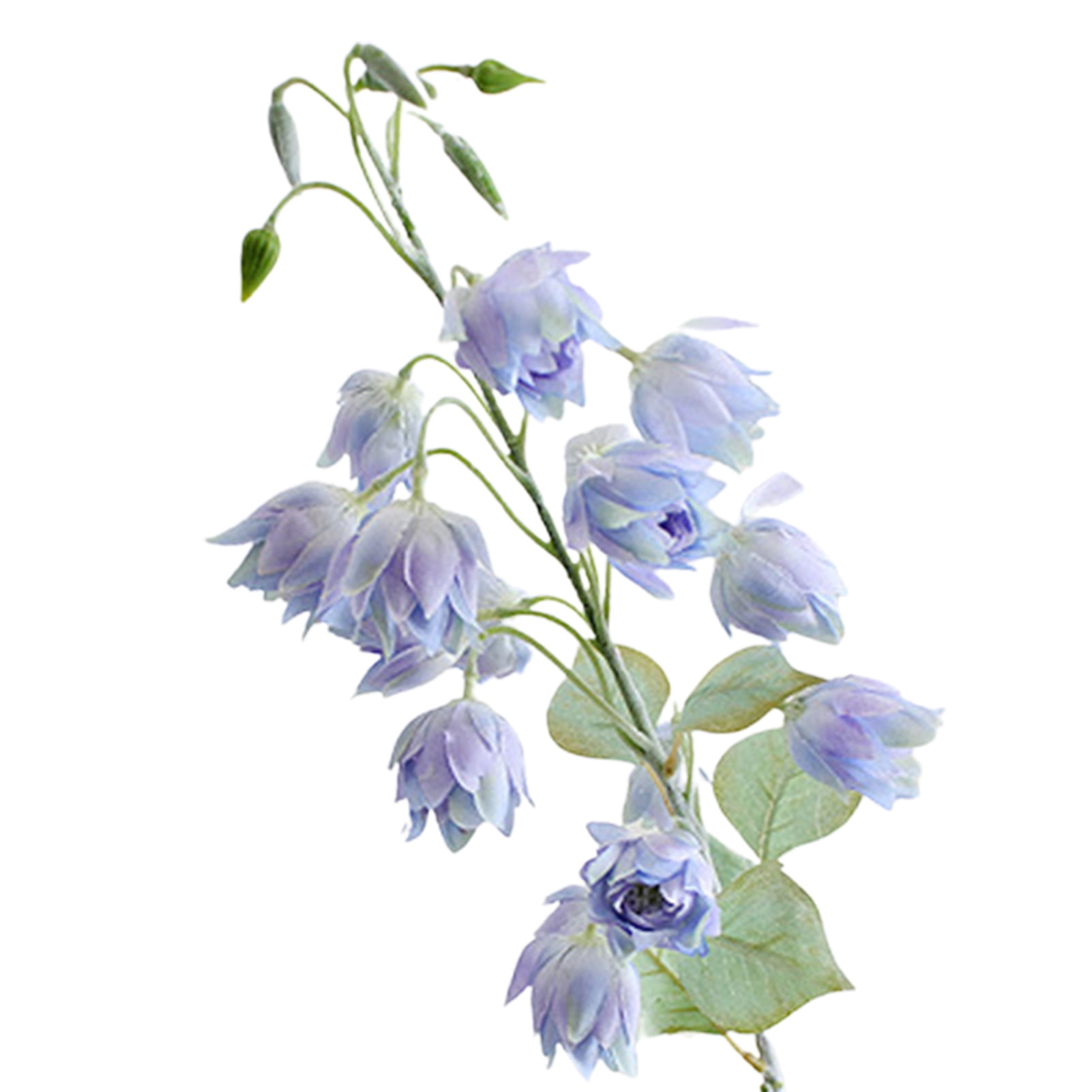 Artificial Bluebell, Long Stem Silk Campanula Flower Outdoors Fake ...