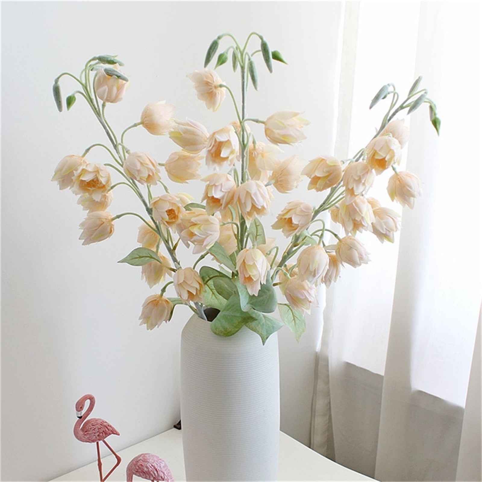 Artificial Bluebell Silk Flower Outdoors Fake Plants Faux Plastic ...