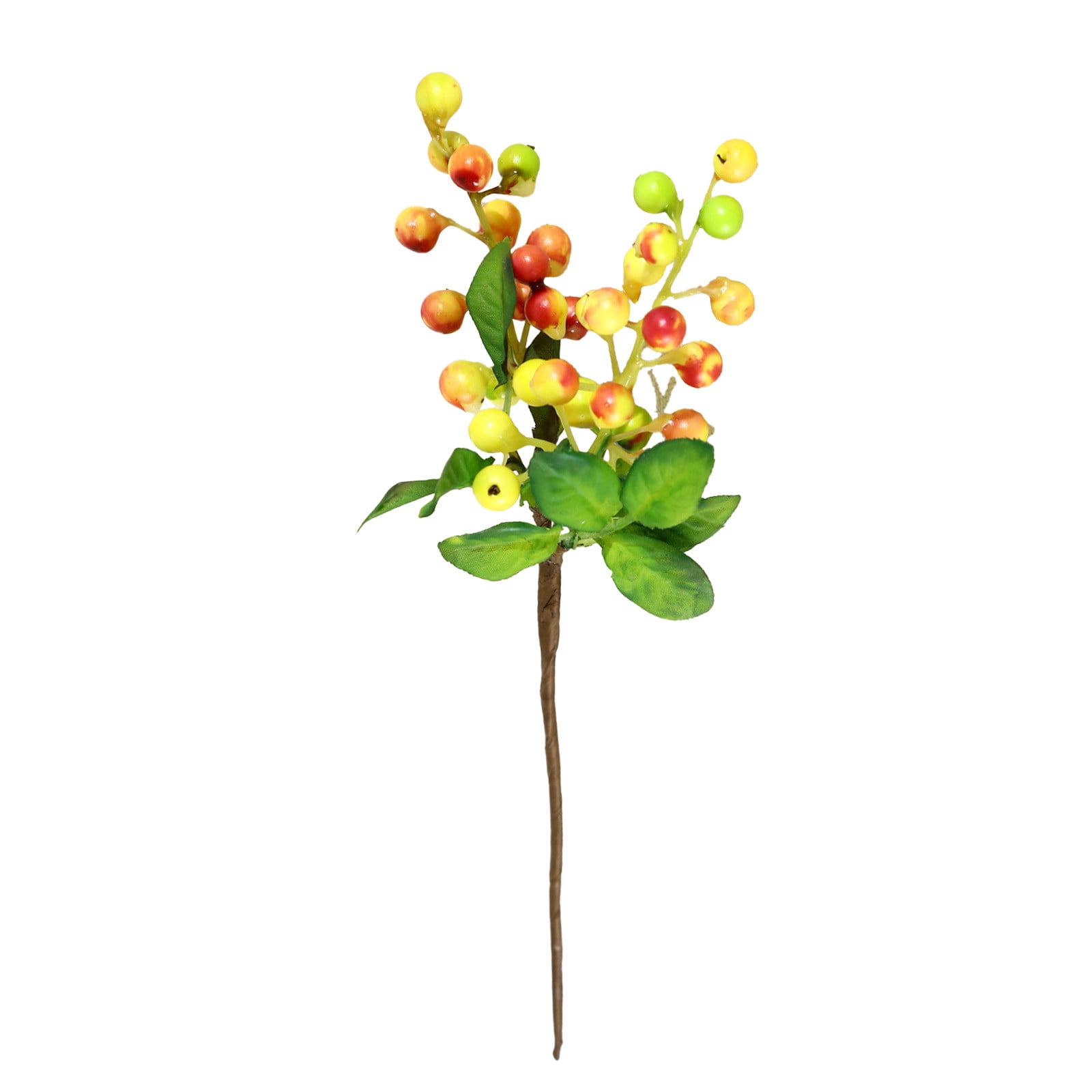 Artificial Blueberry Stems | Realistic Foam Berry Branches for ...