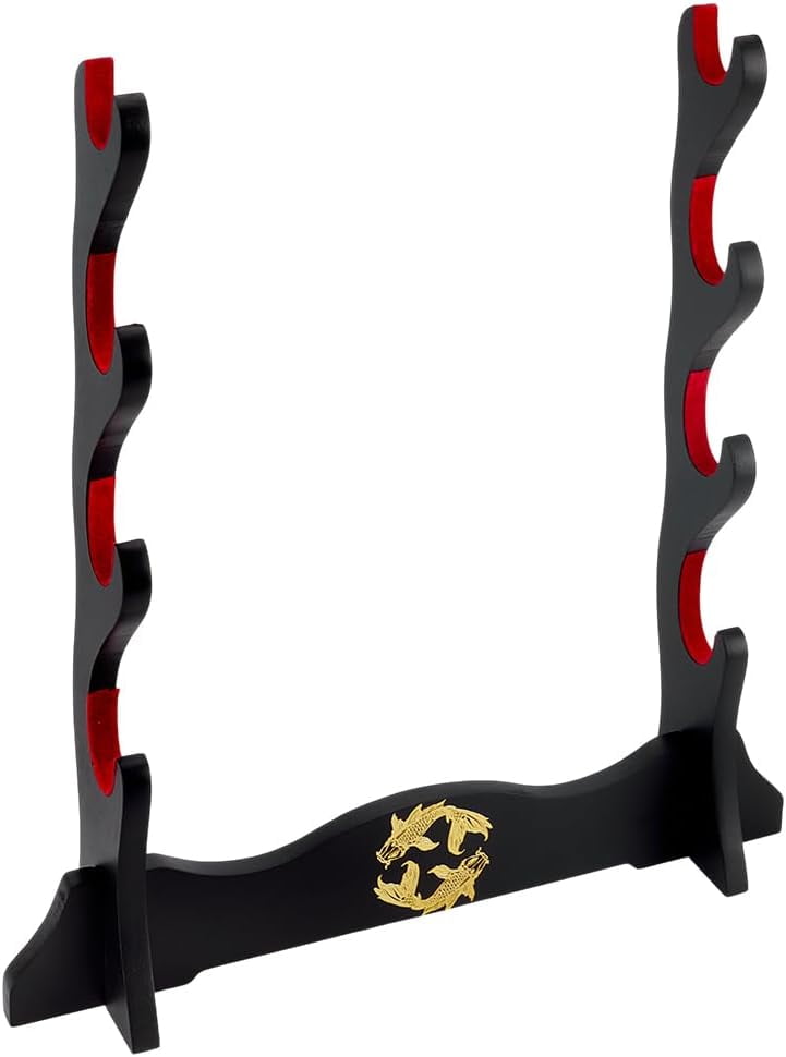 Artificial Board Dispaly Frame Sword Display Frame Black 37x8.2x40cm ...