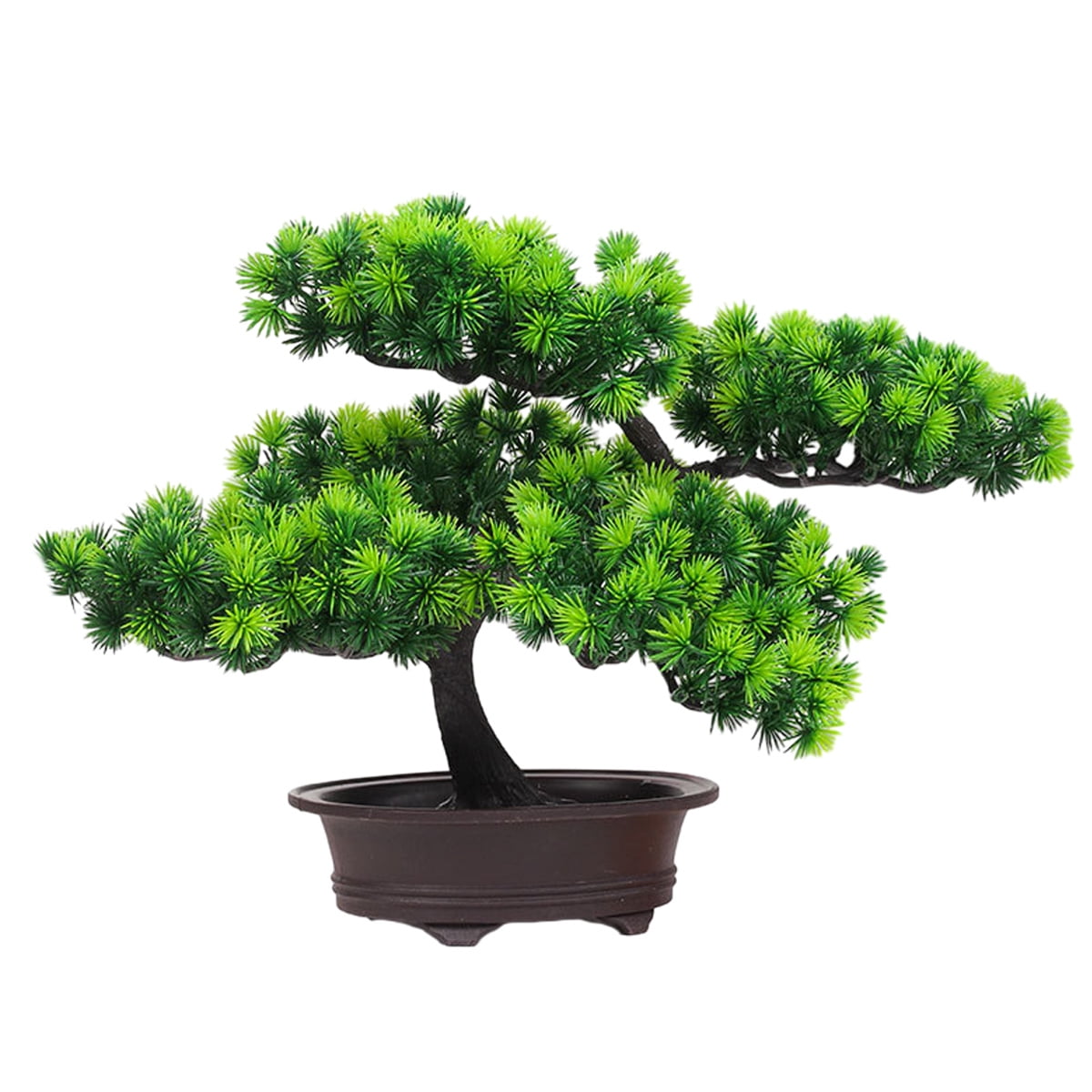 Artificial Bonsai Tree, Desktop Potted Japanese Pine, Zen Garden, Home ...