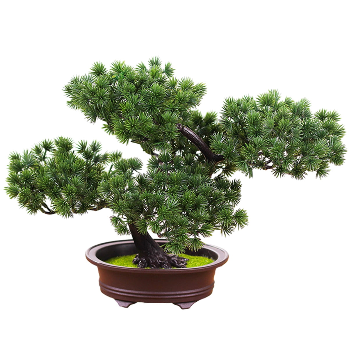Artificial Bonsai Tree, Desktop Potted Japanese Pine, Zen Garden, Home ...