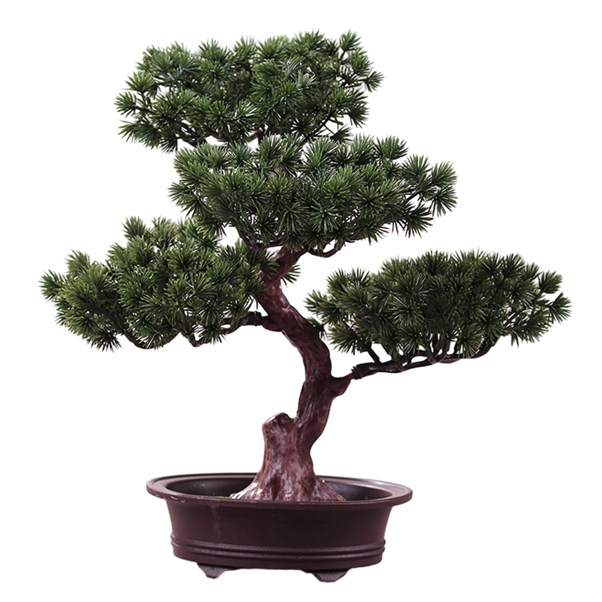 Artificial Bonsai Tree, Desktop Potted Japanese Pine, Zen Garden, Home ...