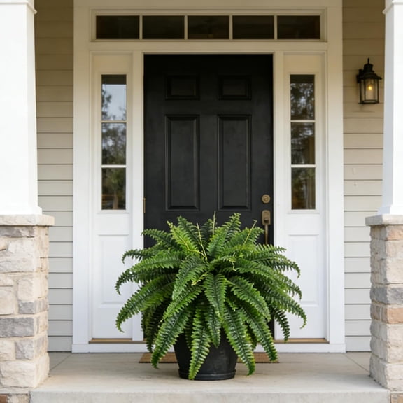 Shop Boston Fern Plants for Outdoor and Indoor Decor in Patio Garden