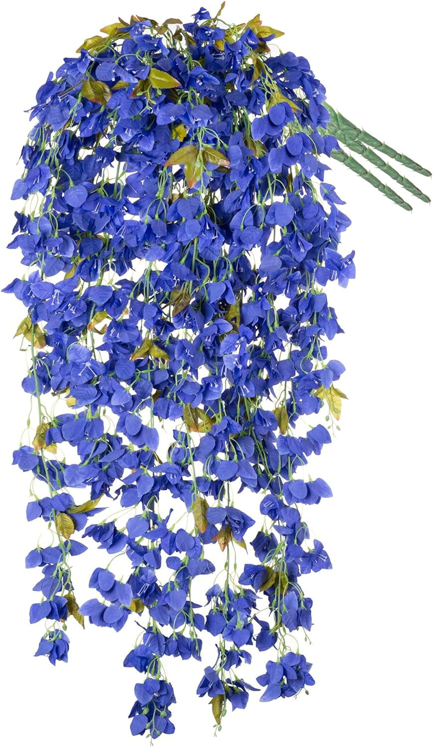 Artificial Bougainvillea Bouquet Flowers,49 inches Triangle Plum ...