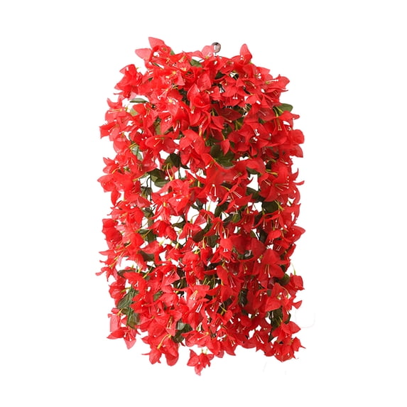 Artificial Bougainvillea Flowers Fake Vines for Outdoor Planters Patio ...