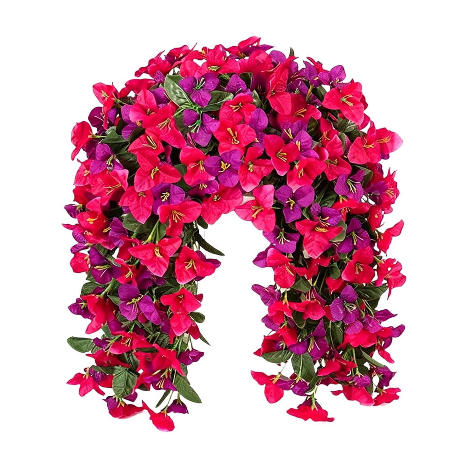 Artificial Bougainvillea Wall Hanging, Fake Silk Flower Ceiling Decor ...