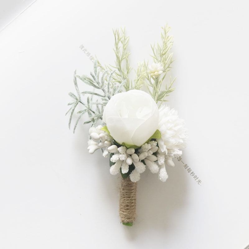 Artificial Boutonniere, Homecoming Corsage, Men Wedding Suit ...