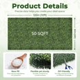 Artificial Boxwood Backdrop Roll 60"X120" Indoor Outdoor Green Wall ...