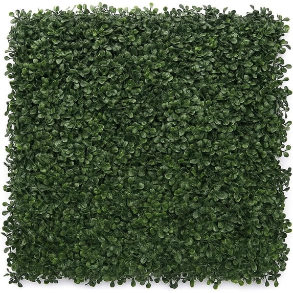 Artificial Boxwood Hedge, Faux Greenery Wall, Privacy Hedge Screen, UV ...