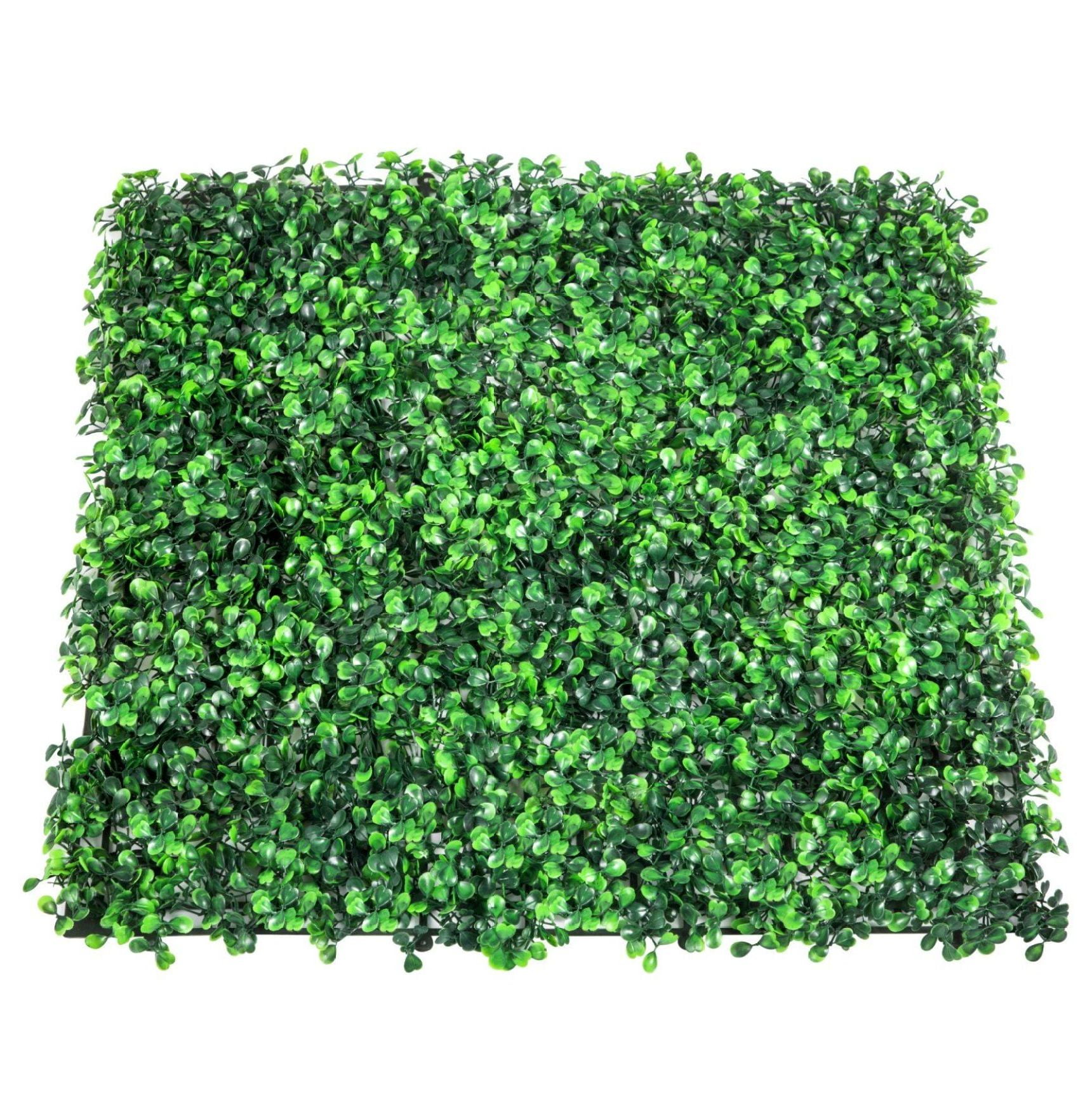 Artificial Boxwood Panels 12 Pack, 20x20 Inch, Privacy Hedge Screen, UV ...