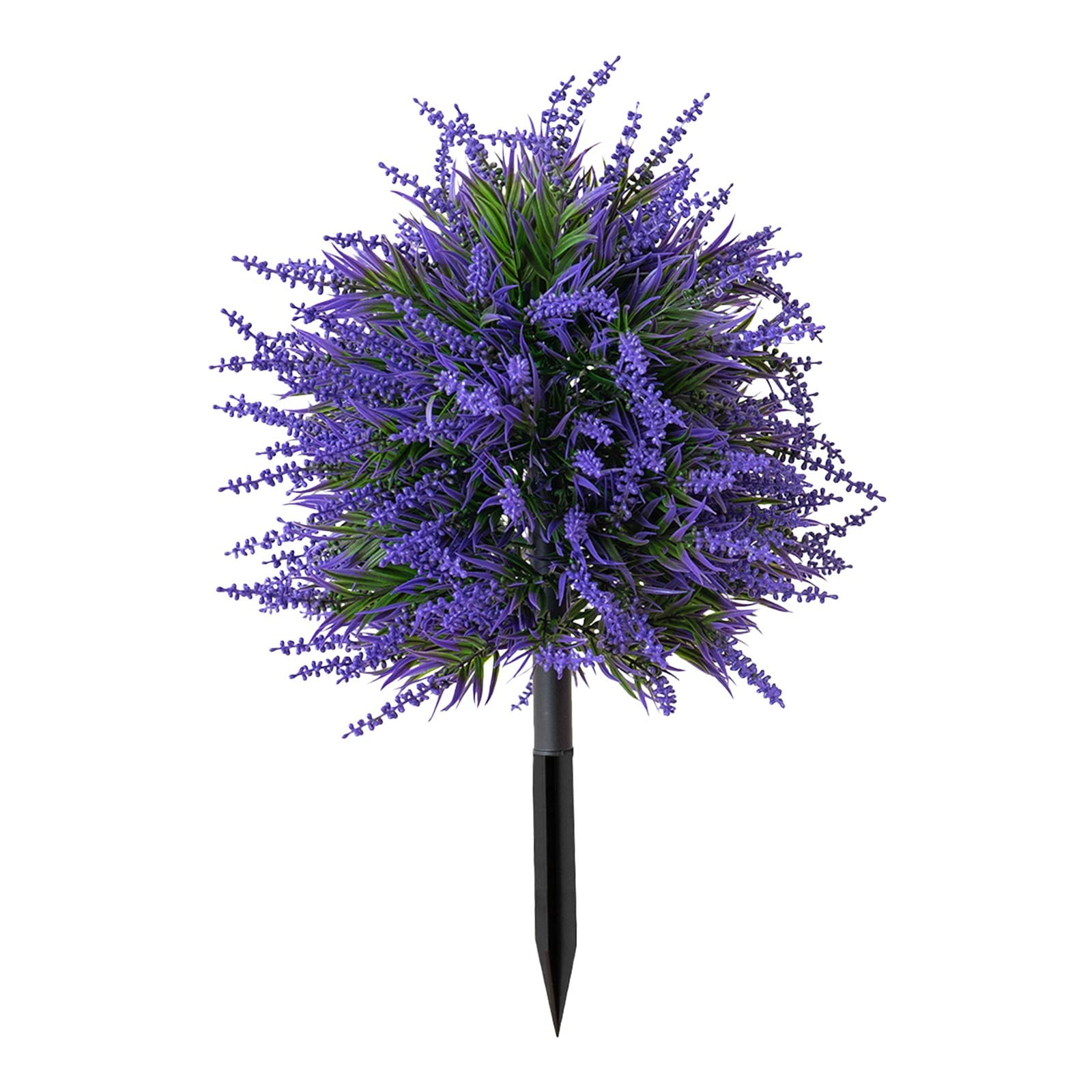 Artificial Boxwood Topiary Ball with Lavender,Faux Lavender Topiaries ...