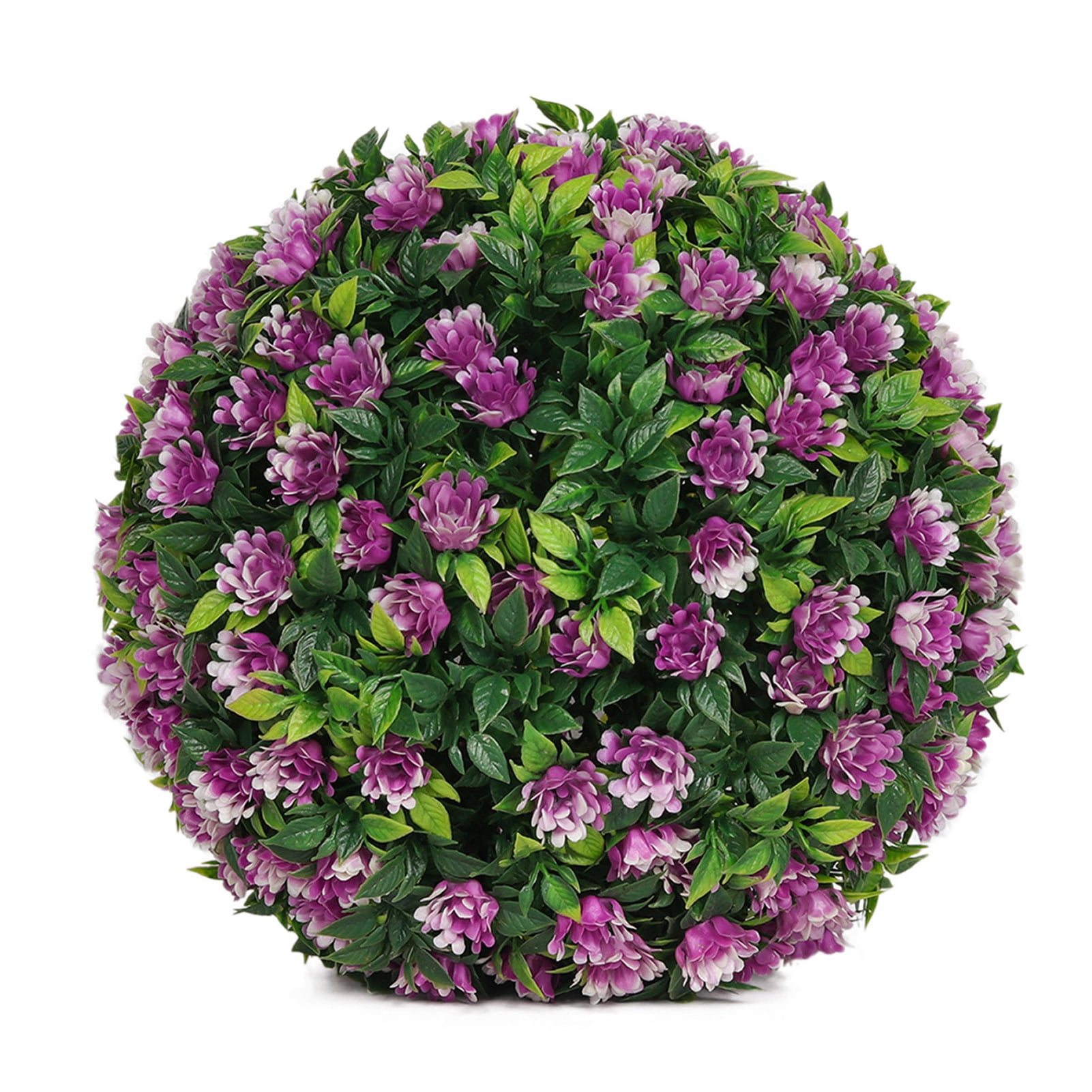 Artificial Boxwood Topiary Ball UV Resistant Weather-proof Hanging Faux ...