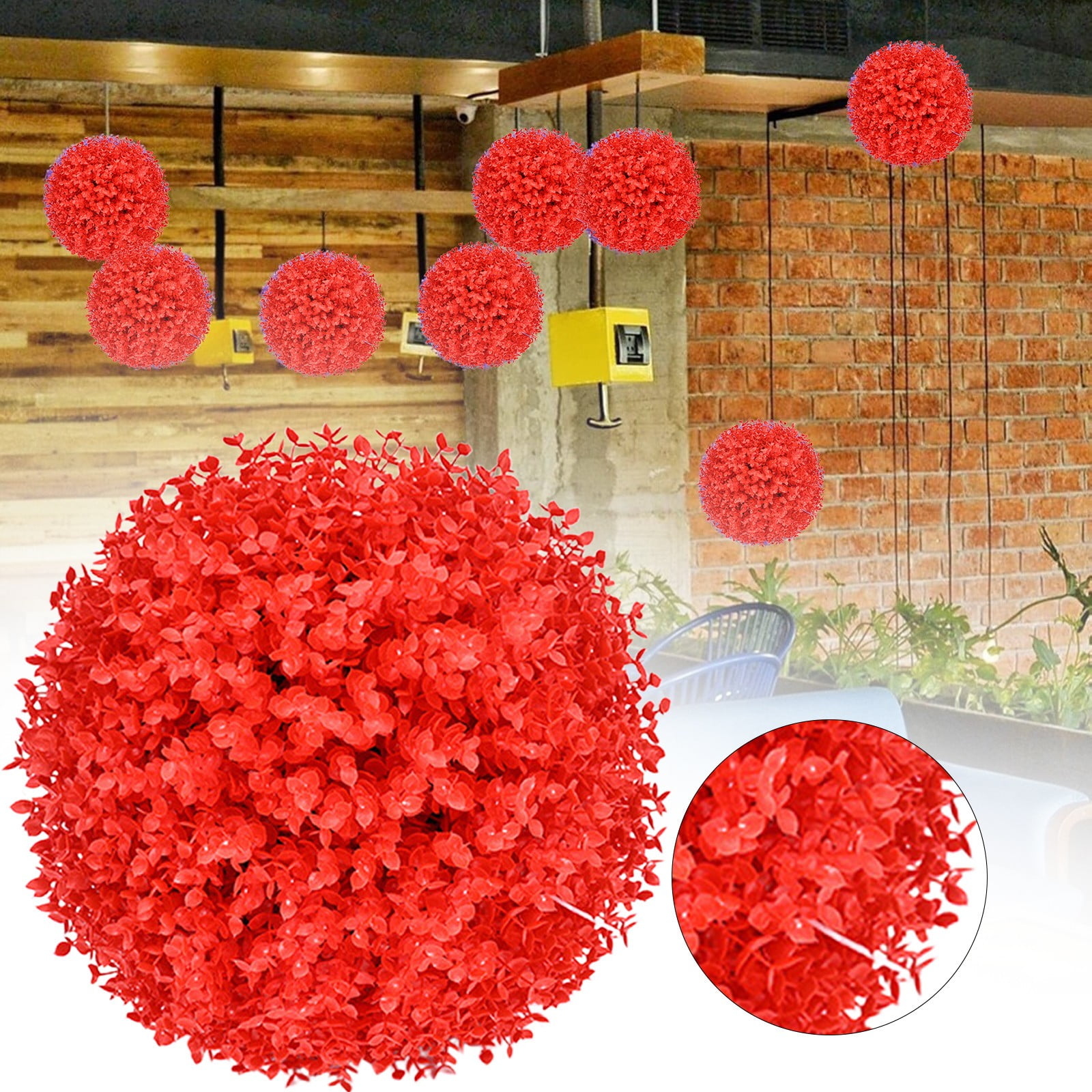 Artificial Boxwood Topiary Plants For Outdoor Walkways Boxwood Lifelike ...