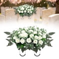 Artificial Boxwood Topiary Shrubs Lifelike Texture & Reusable For Front ...
