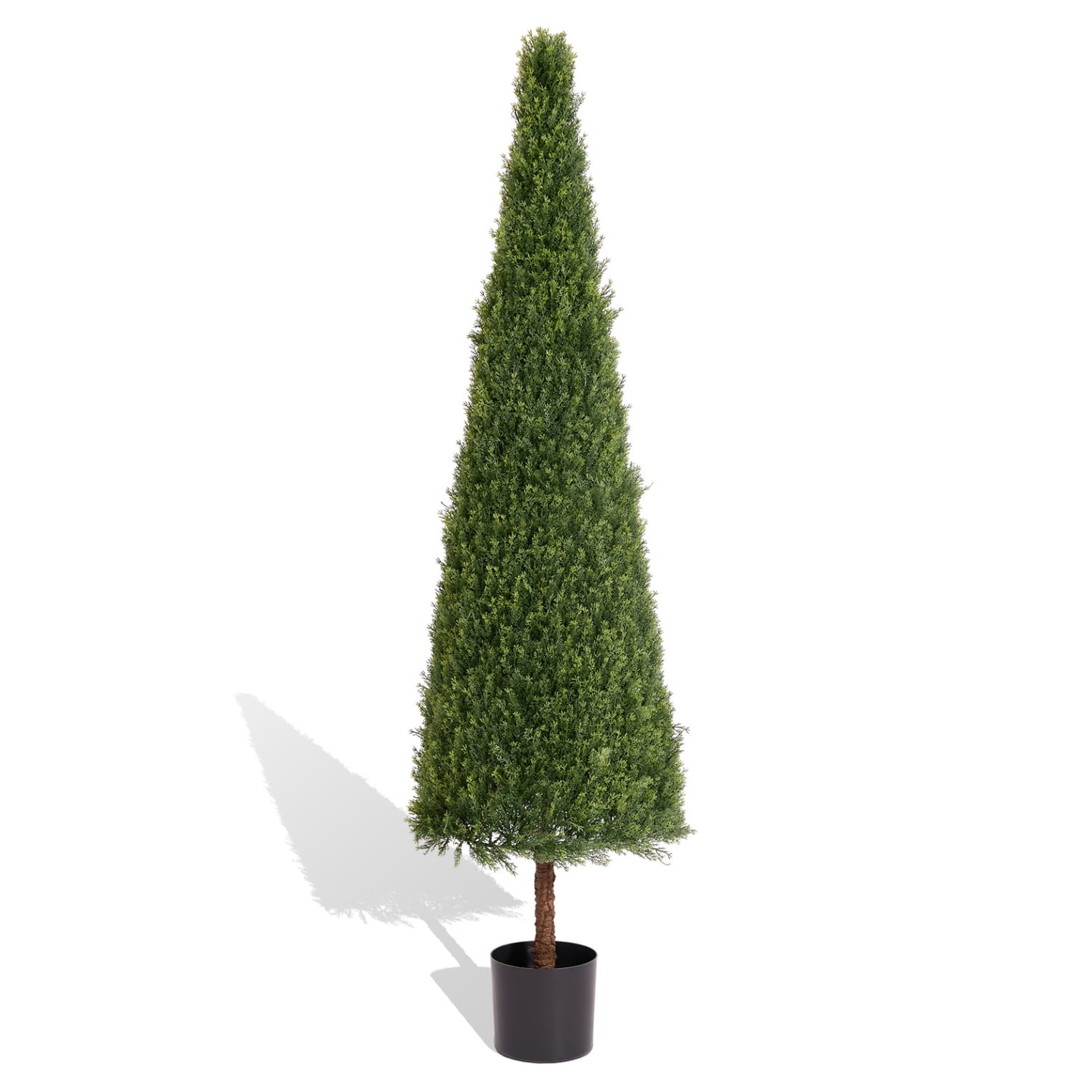 Artificial Boxwood Topiary Tree - 180cm All-Season Indoor/Outdoor Potted Decor, Low-Maintenance ...