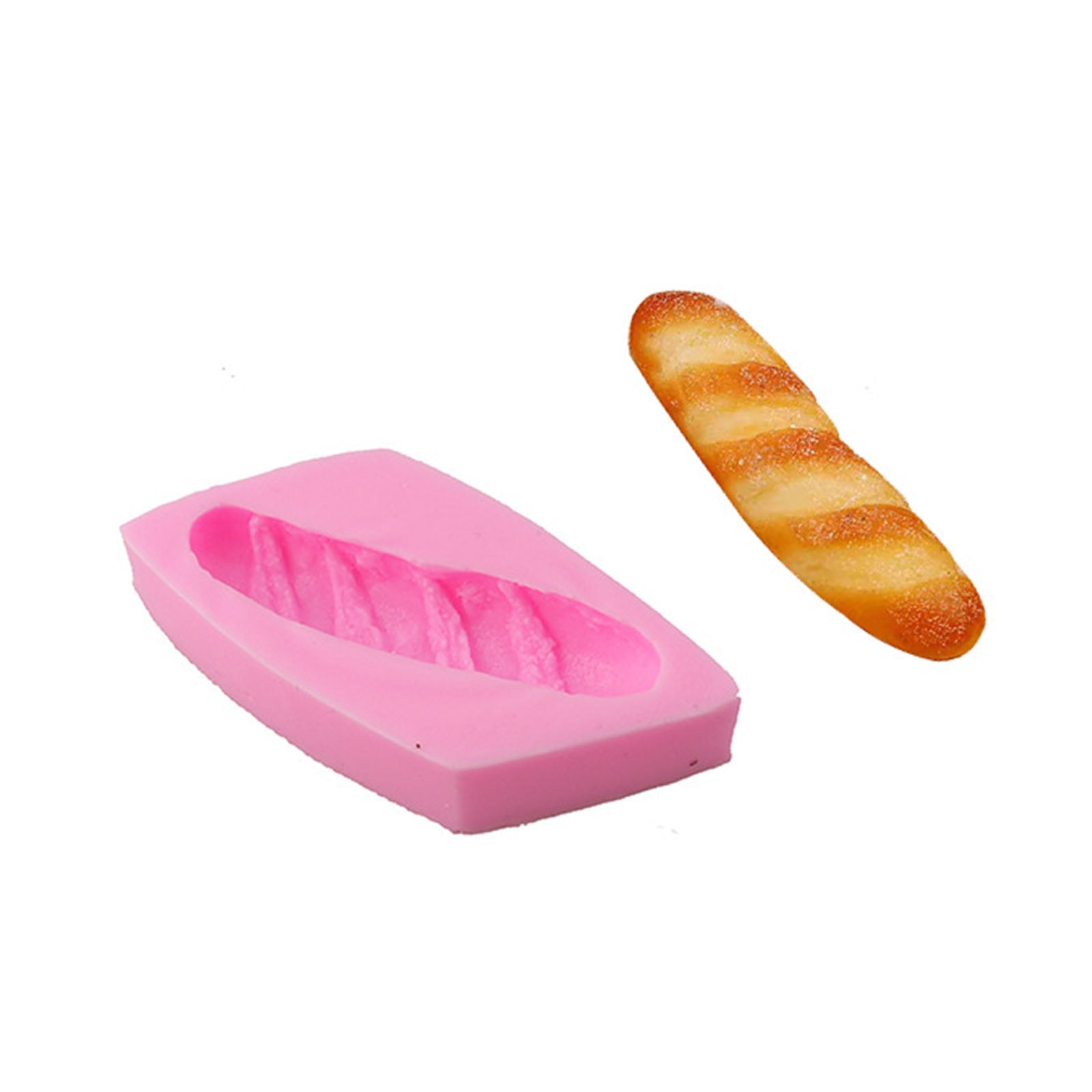 Artificial Bread Resin Molds Toast-Bread Simulation Model Silicone-Mold ...