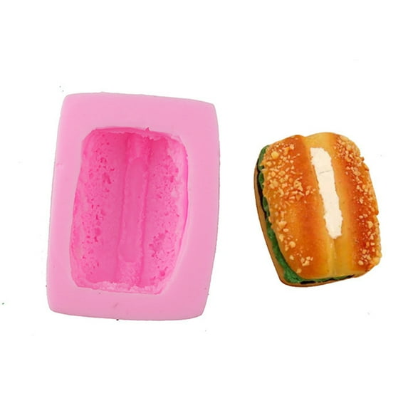 Artificial Bread Resin Molds Toast-Bread Simulation Model Silicone-Mold ...