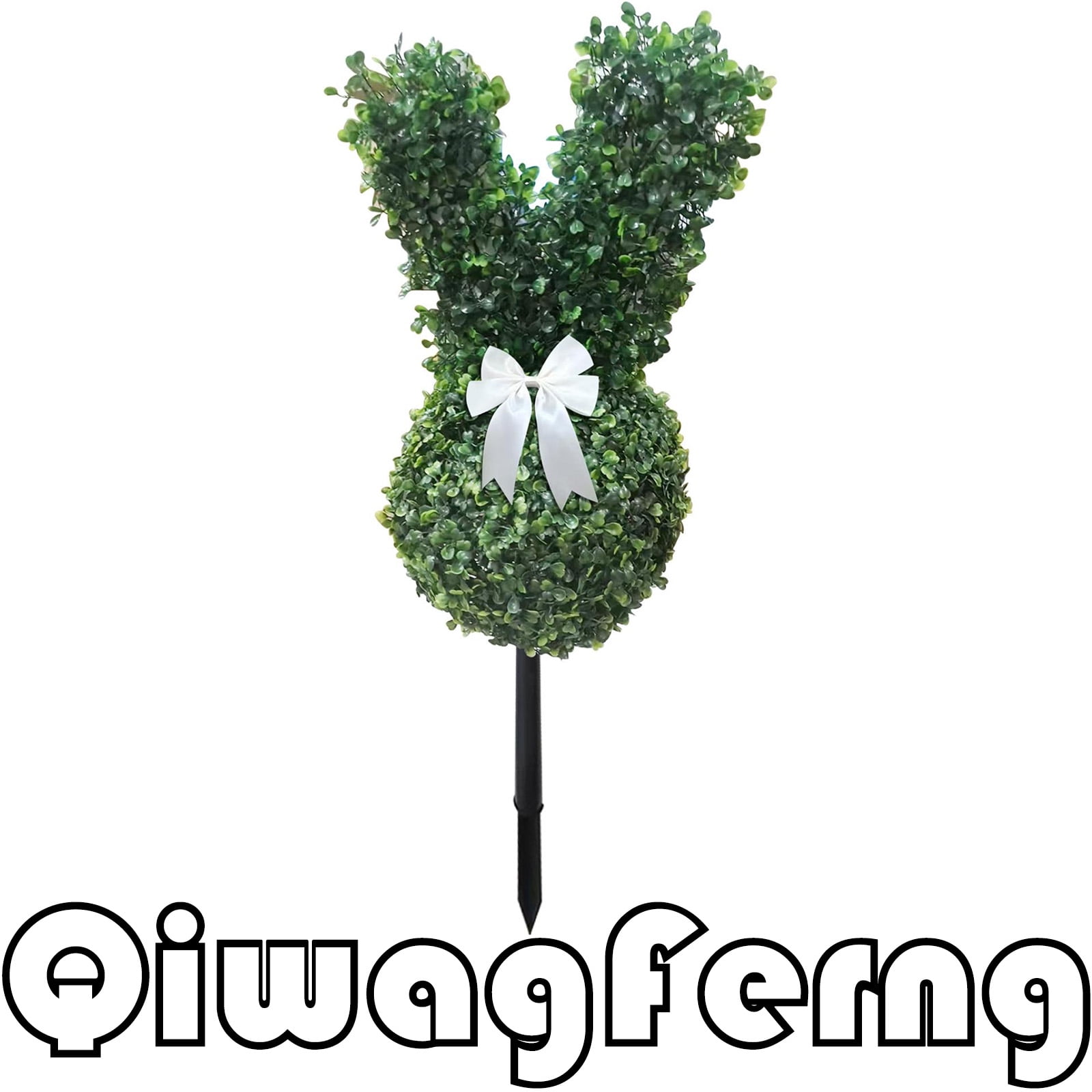 Artificial Bunny Shape Boxwood with Spike,Bunny Top&Iary,Bunny Top&Iary ...