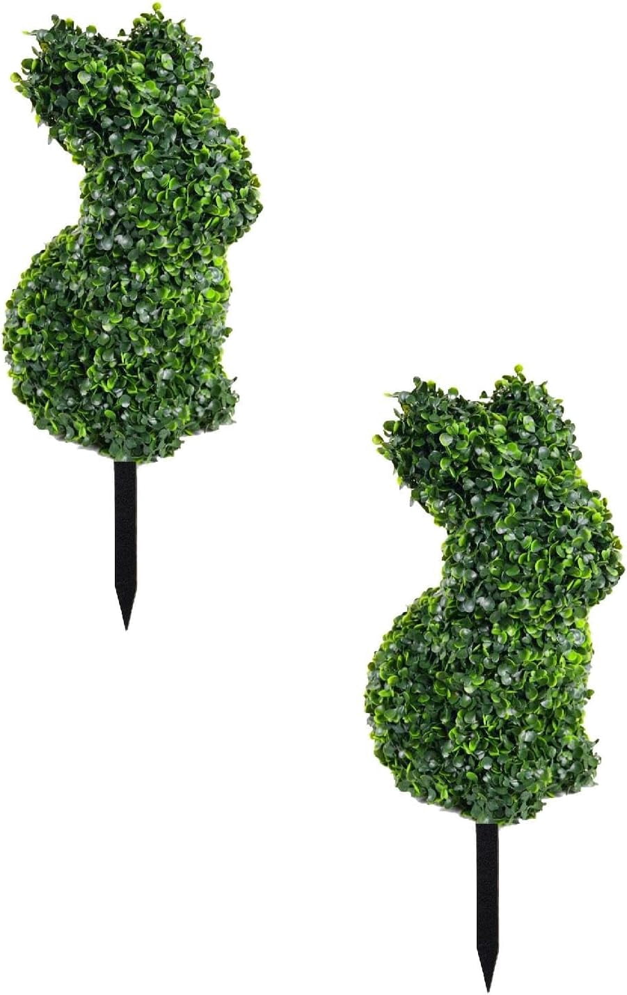 Artificial Bunny-Shaped Topiary Tree, Easter Bunny Decoration, Rabbit ...