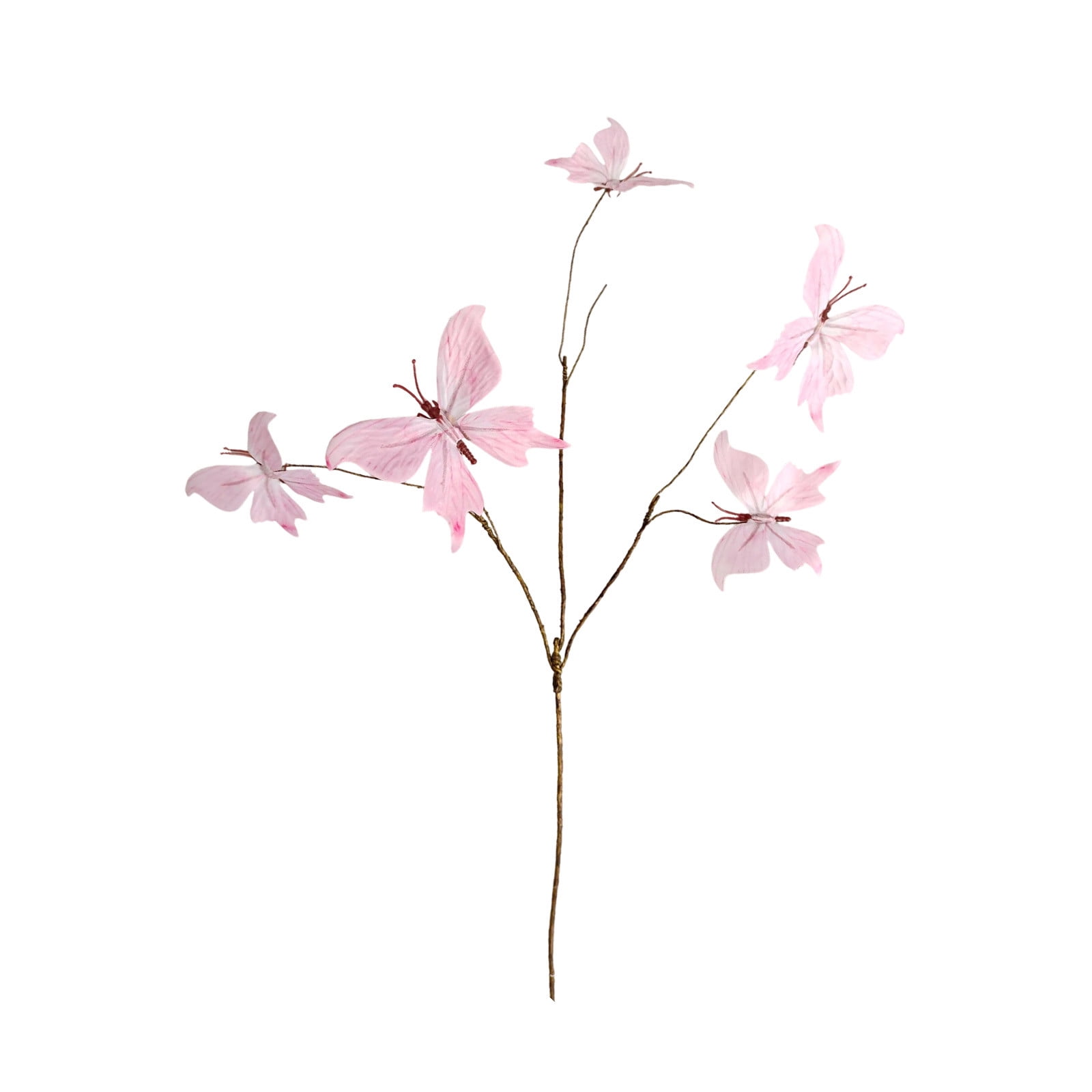 Artificial Butterfly Branch Plastic Faux Butterflies Willow Picks for ...