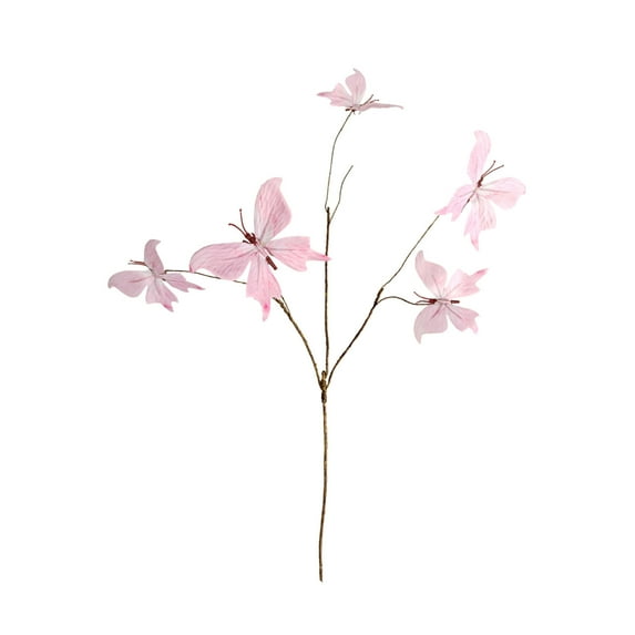 Artificial Butterfly Branch Plastic Faux Butterflies Willow Picks for ...