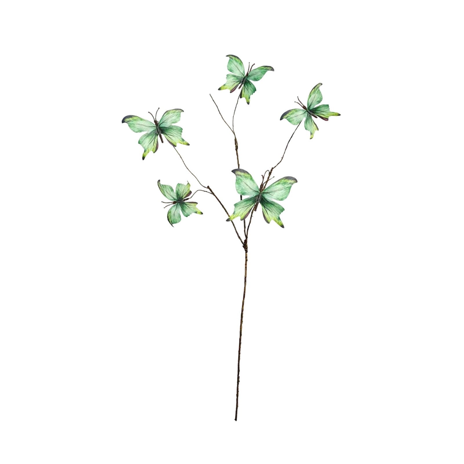 Artificial Butterfly Branch Plastic Faux Butterflies Willow Picks for ...