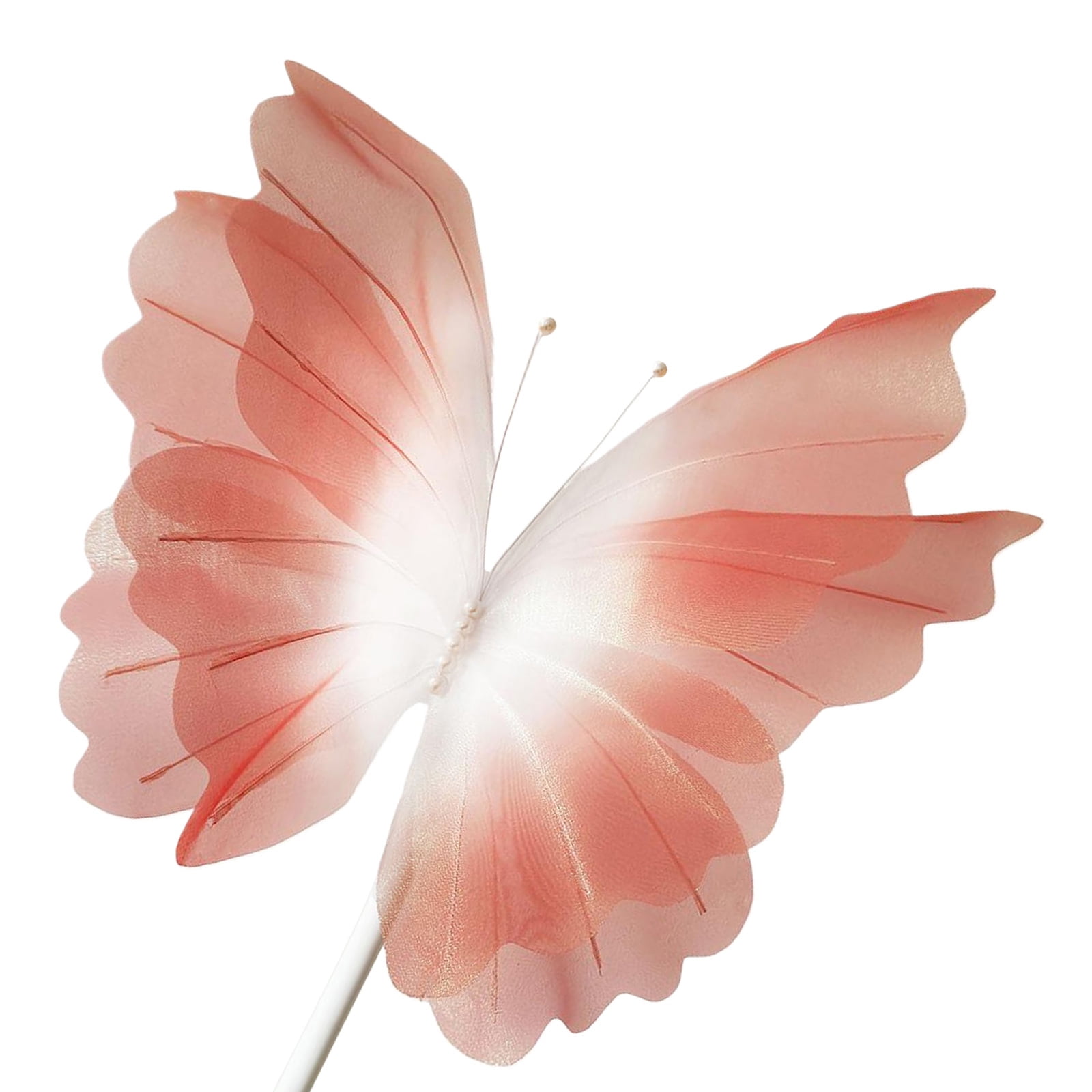 Artificial Butterfly Handmade Gauze Butterfly Ornament for Home ...