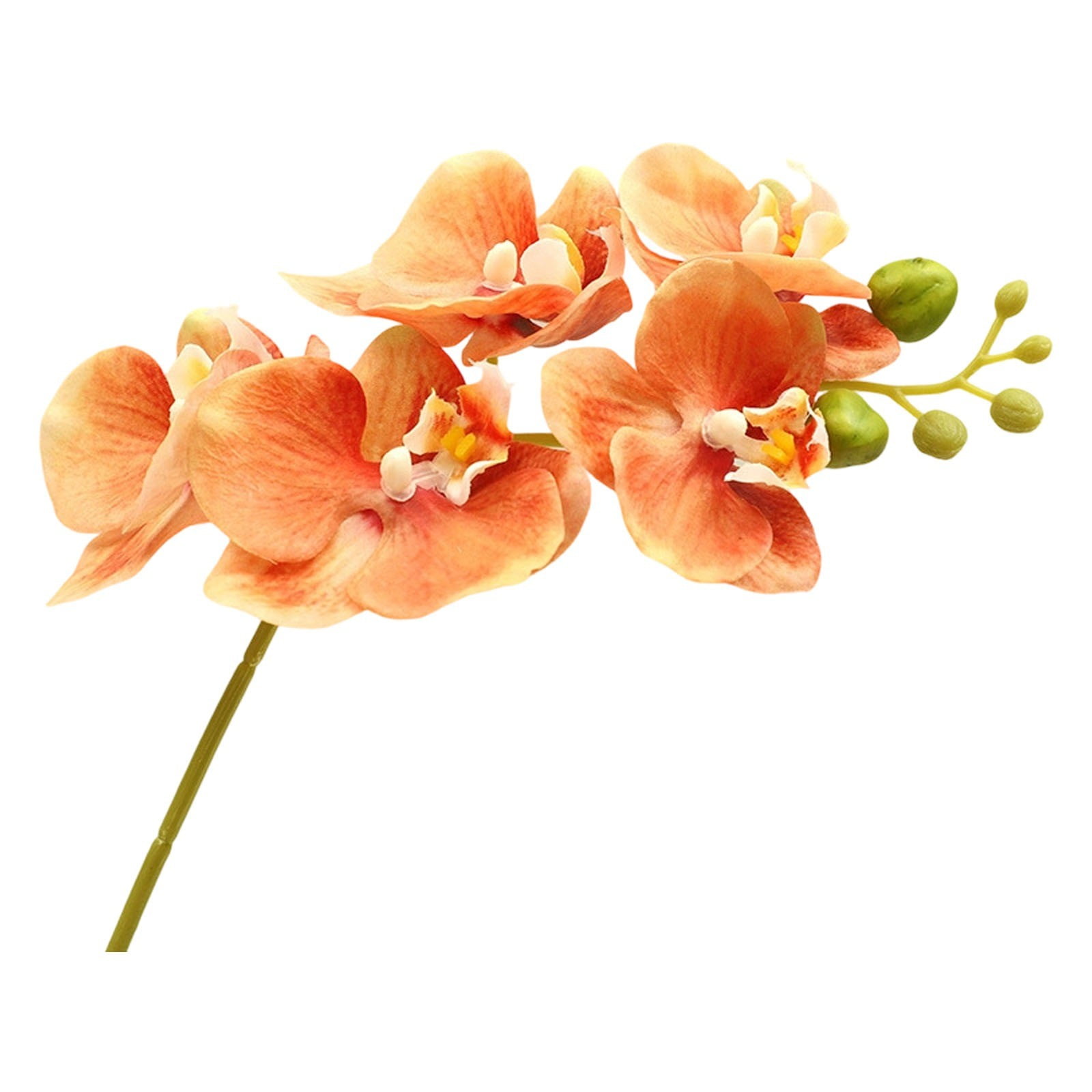 Artificial Butterfly Orchid Flowers - 17 Inch Realistic Phalaenopsis ...