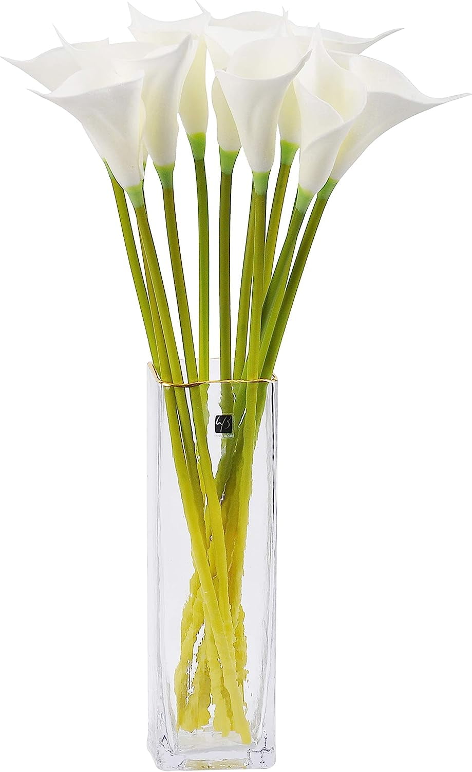 Artificial Calla Lily 10pcs 20 Inch Long Stem Arum Lily for Home Decor ...