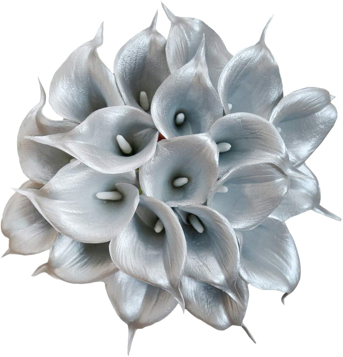 Artificial Calla Lily Flower Real Touch Latex Flowers for DIY Wedding ...