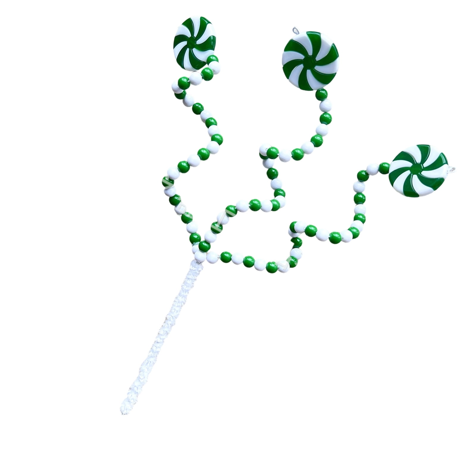 Artificial Candy Branch Stems Tree Top Ornament Artificial Candy Stem ...